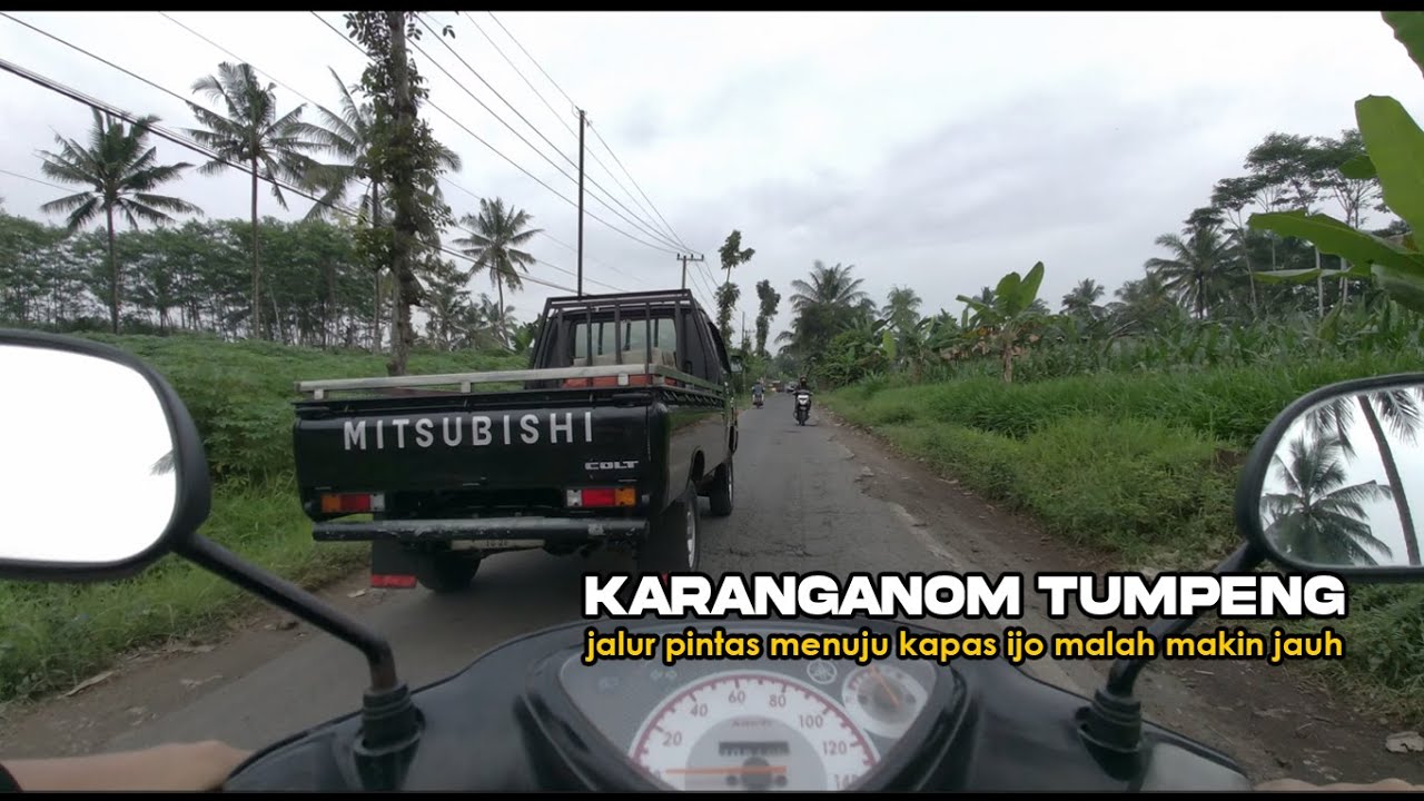 update jalur menuju kapas ijo camp ground dari arah kota lumajang lewat ...