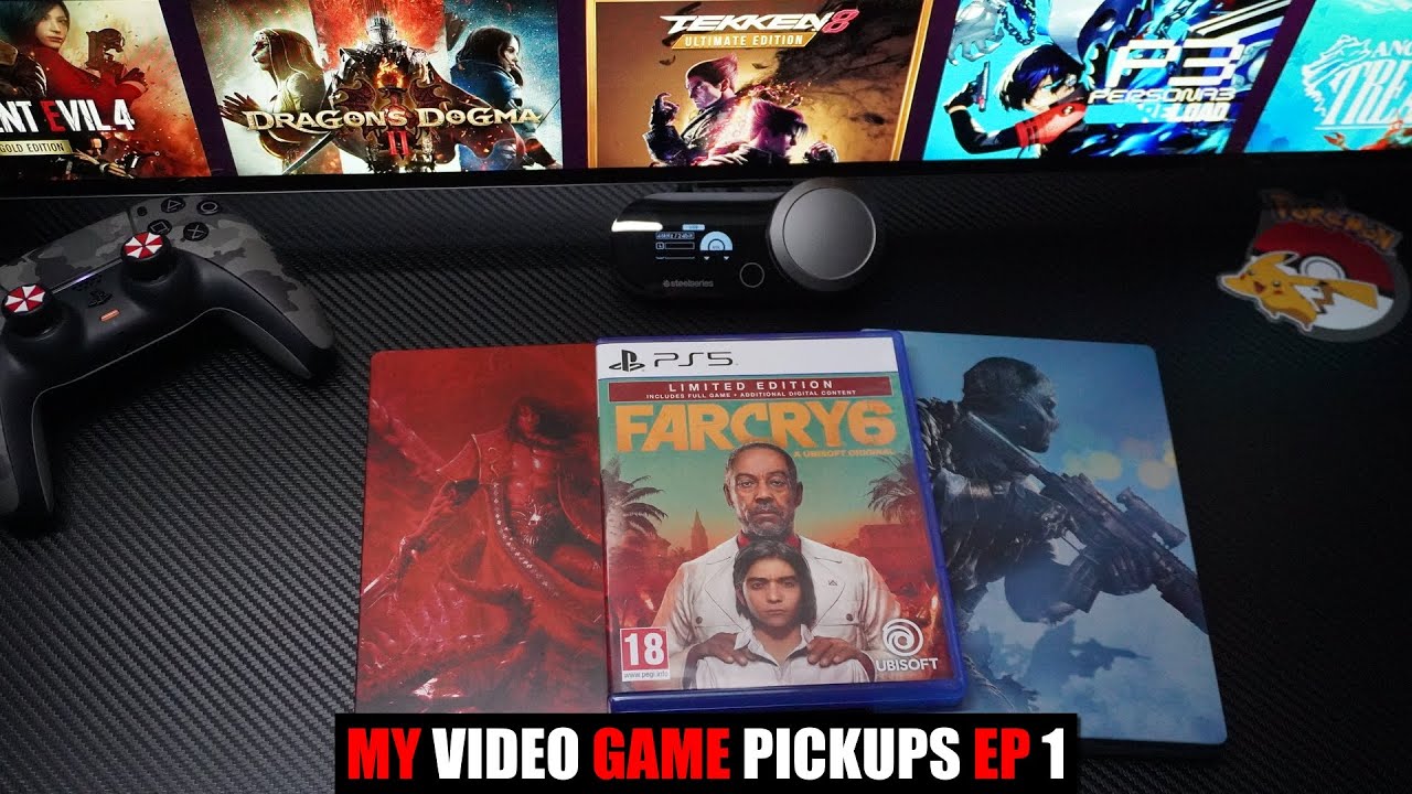 My Video Game Pickups Ep 1 - Castlevania Lords Of Shadows 2 - Far Cry 6 ...