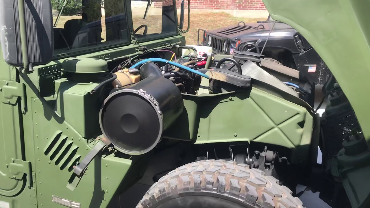 1994 M998A1 HMMWV / Humvee Helmet Top Walk Around - YouTube