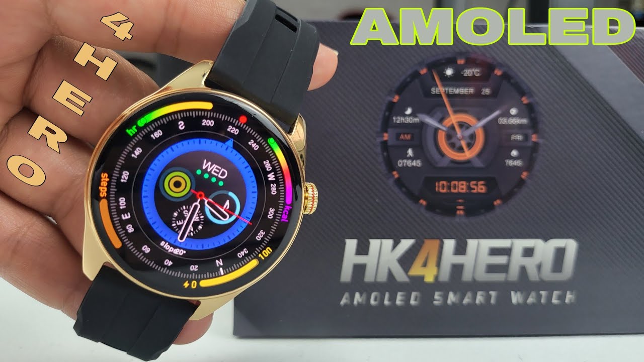 HK4 HERO CON PANTALLA AMOLED - YouTube