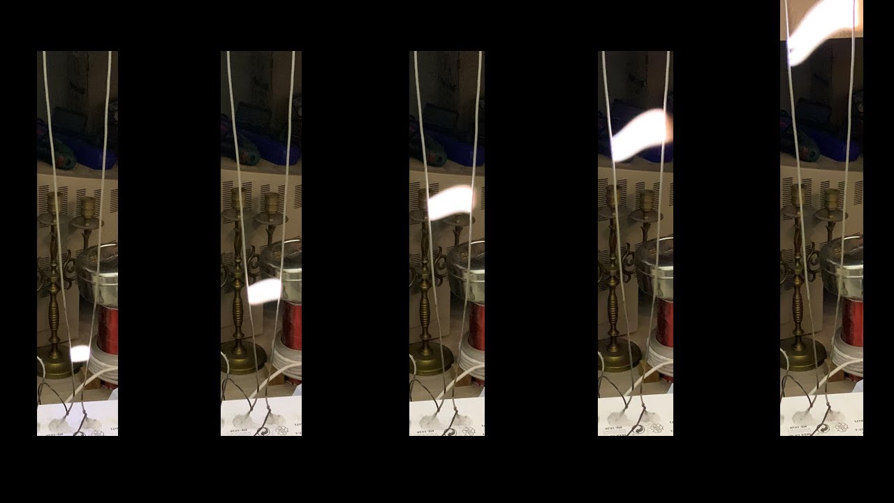 Jacob's ladder made with an induction cooker - YouTube