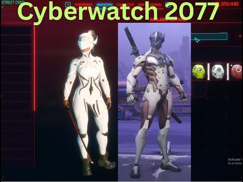 CyberWatch 2077 Ninja fashion (Netrunner Suit Pt2 - Archive XL) Mod review