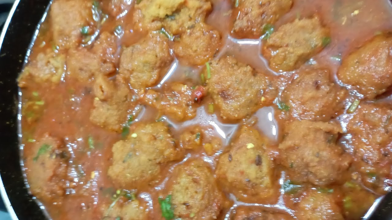 TASTY MALKA DAL BADI # HOW TO MAKE DAL BADI SABJI # EASY AND TASTY BADI ...