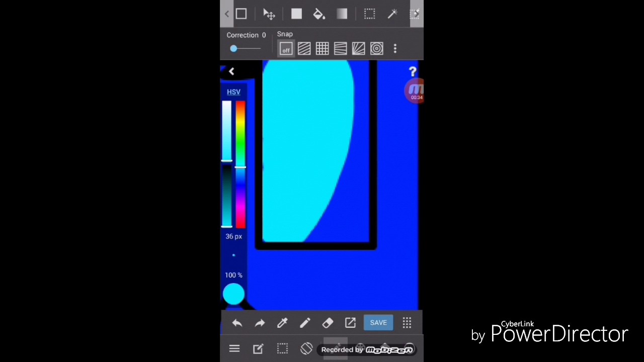 I'm Blue (geometry dash speedpaint) for Sondos The Cat Human and Lesley ...