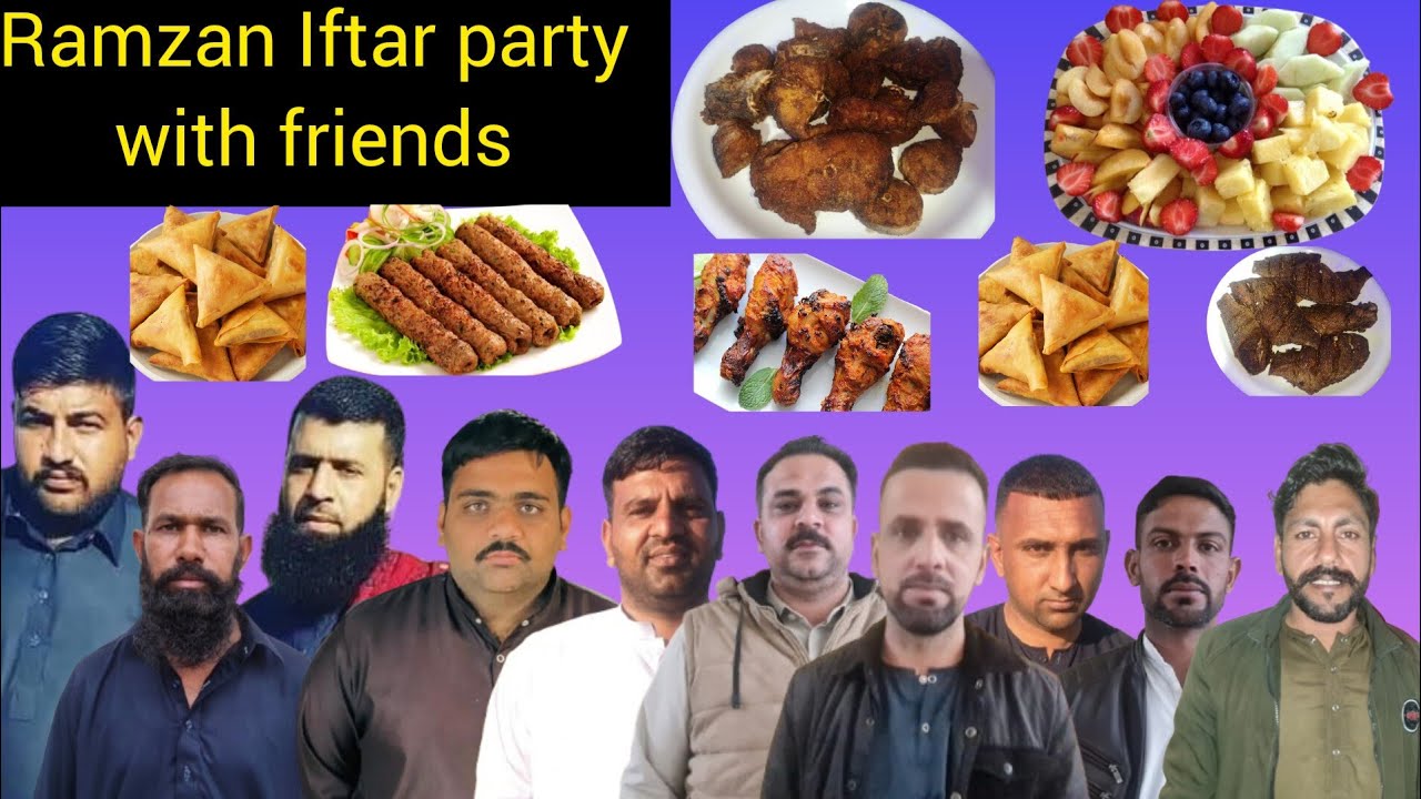 RAMZAN Iftar party with friends||Full Dasi Mahool cooking fish with friends||Sufyan jutt tvs ...