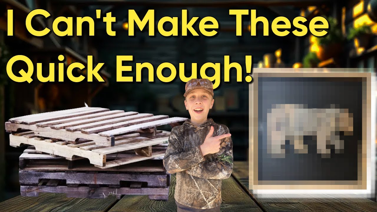 EVERYBODY WANTS this Unique Wood Project - No-Cost High-Profit ...