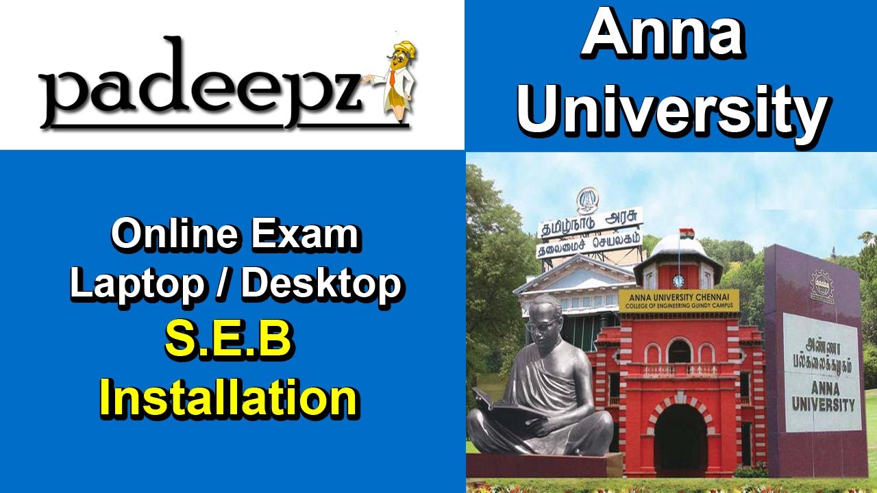 Anna University Latest News | Laptop PC SEB Installation | Padeepz ...