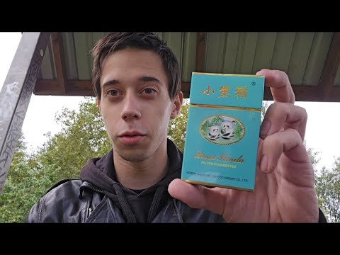 Интересные китайские сигареты Lesser Panda 🇨🇳 - YouTube