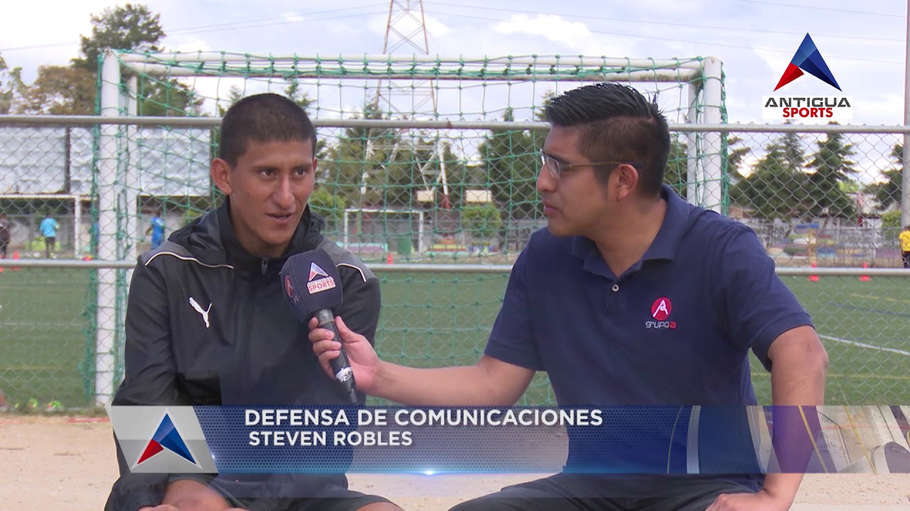 Entrevista Steven Robles, defensa de Comunicaciones - YouTube