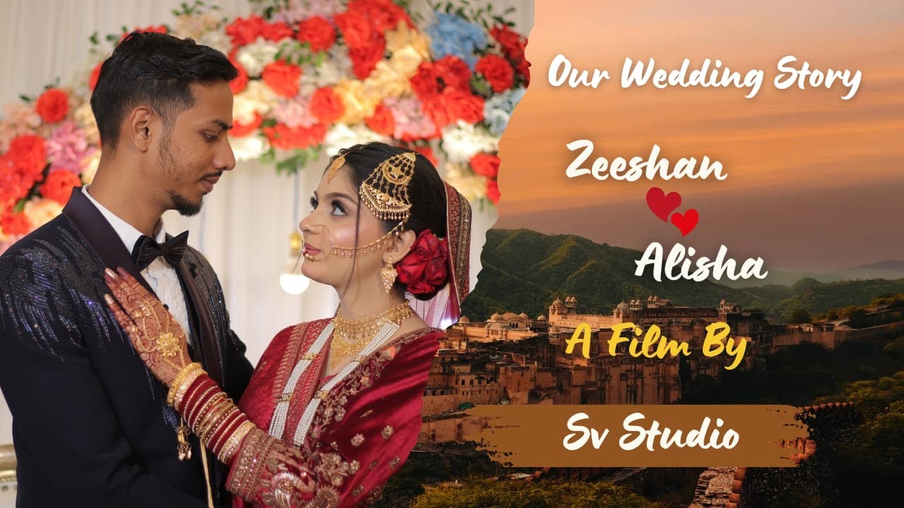 The Wedding Teaser of | Zeeshan & Alisha | Cinematic Wedding Series 2024 | Sv Studio - YouTube