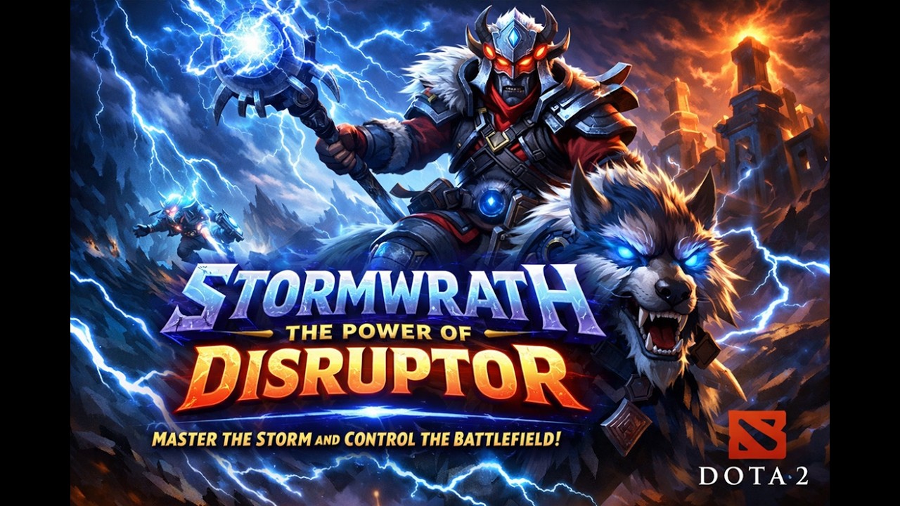 DISRUPTOR SUPPORT OP?! Static Storm Bikin Bubar Semua | Dota 2 Guardian ...