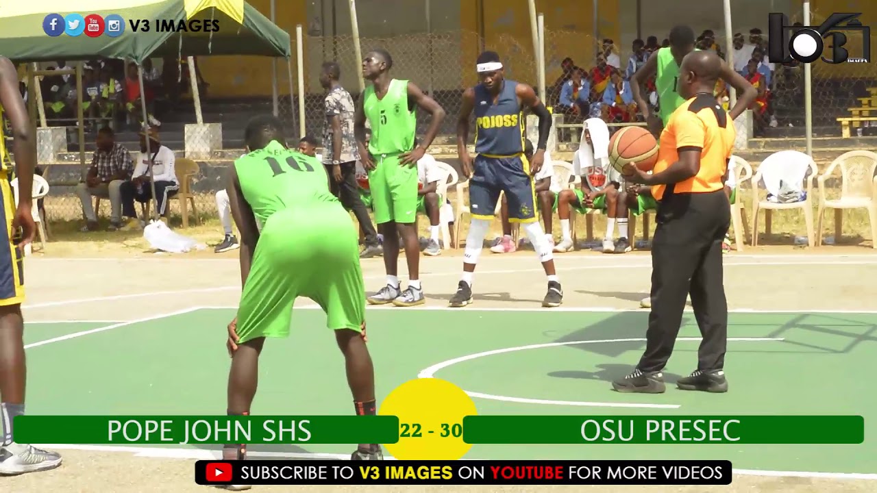 SPRITE BALL 19 - POPE JOHN SHS VS OSU PRESEC - YouTube