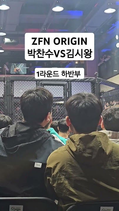 ZFN ORIGIN 오리진, 박찬수(찬스)VS김시왕(돌주먹) 1라운드 하반부 - YouTube