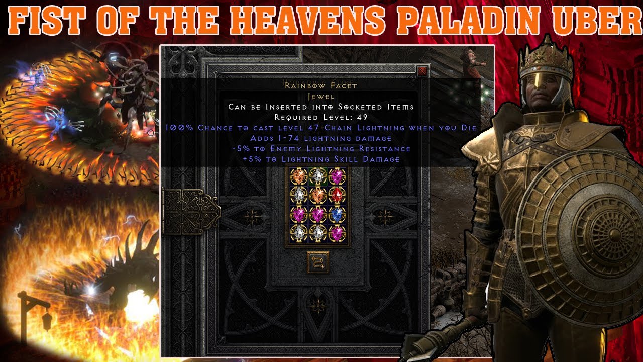 🔥 Diablo 2 Resurrected – Griswold's Legacy FOH Paladin (12× Lightning ...
