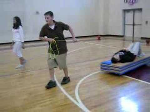 8th grade gym class contunied - YouTube