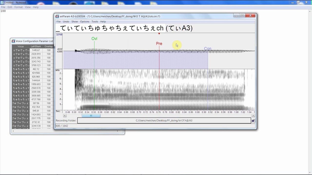 [UTAU Let's Play] OMG GUYS VCV OTO FILES IN SETPARAM IS NOW SUPER EASY AND AMAZING AND I LOVE IT ...