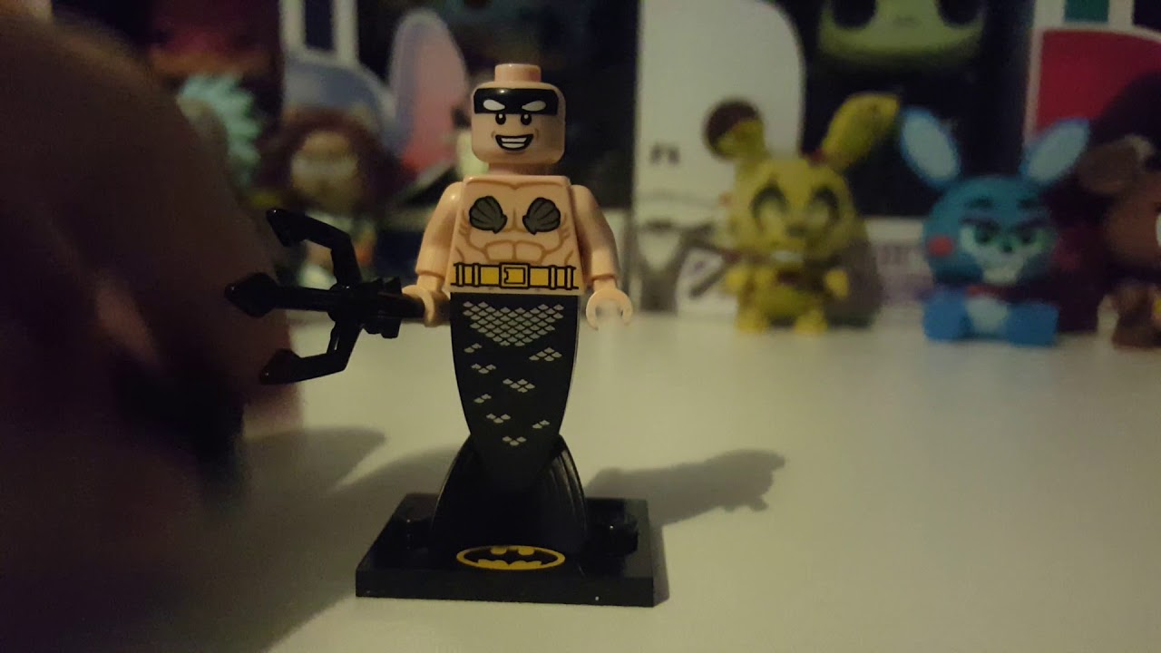 LEGO Bat man movie Minifigure series 2 Jana and mermaid batman - YouTube
