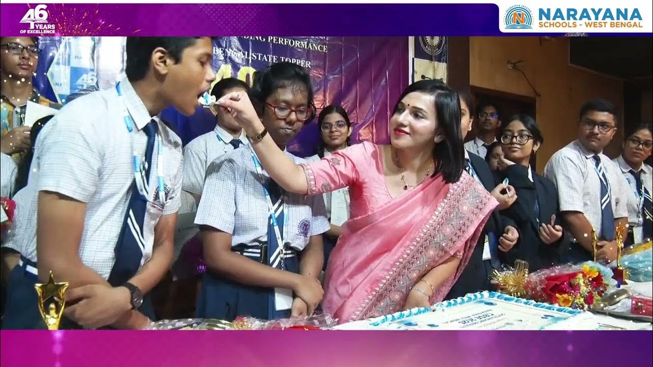 CBSE 2025 SUCCESS MEET: Narayana School - West Bengal - YouTube
