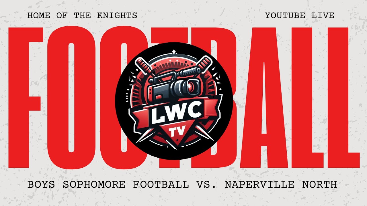 LWC Sophomore Football vs Naperville North - YouTube