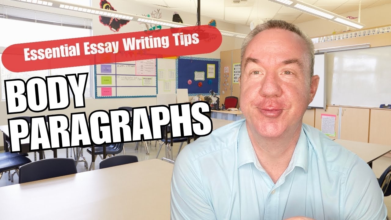 How to Write an Essay Body Paragraph - YouTube