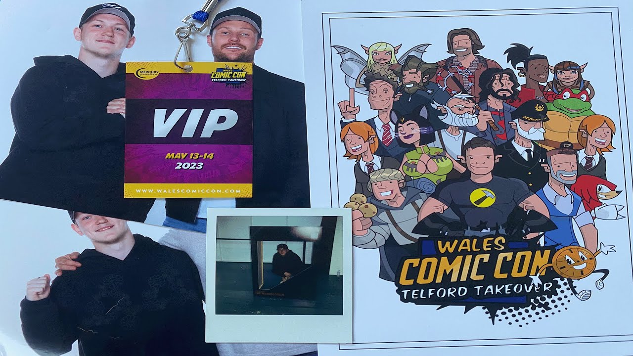 MY FIRST COMIC CON! WALES COMIC CON 2023 VLOG! - YouTube