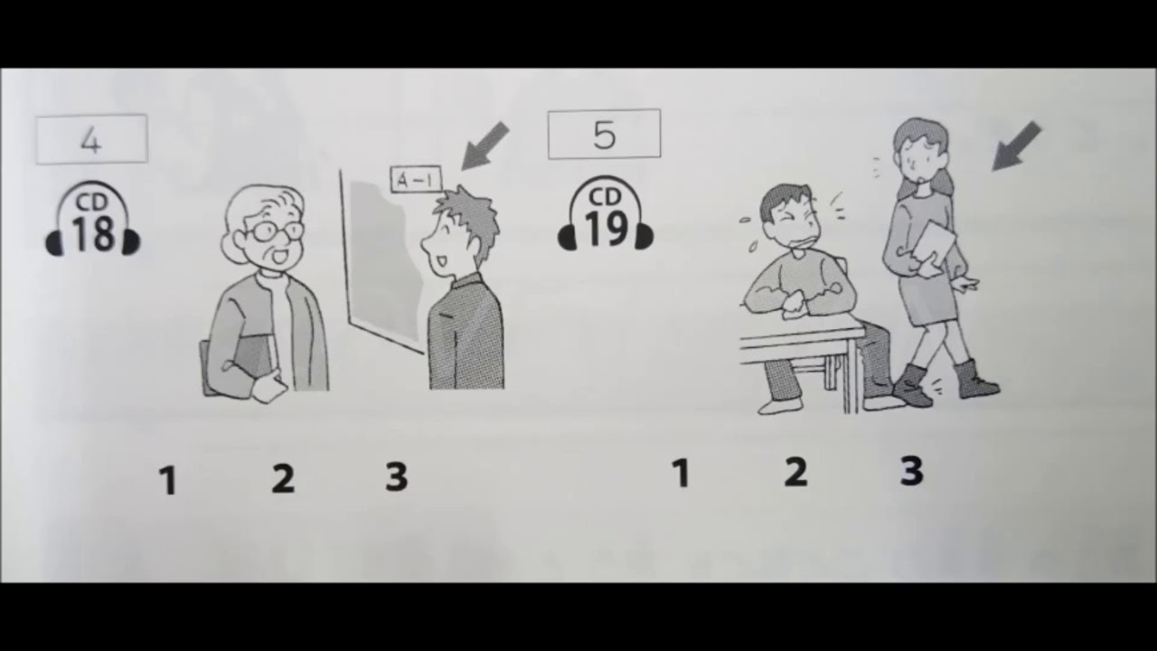 N5 listening for JLPT/NAT-test 02 - YouTube