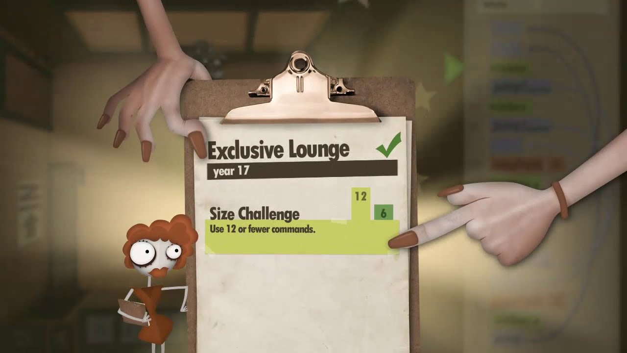 Human Resource Machine 17 Exclusive Lounge - YouTube