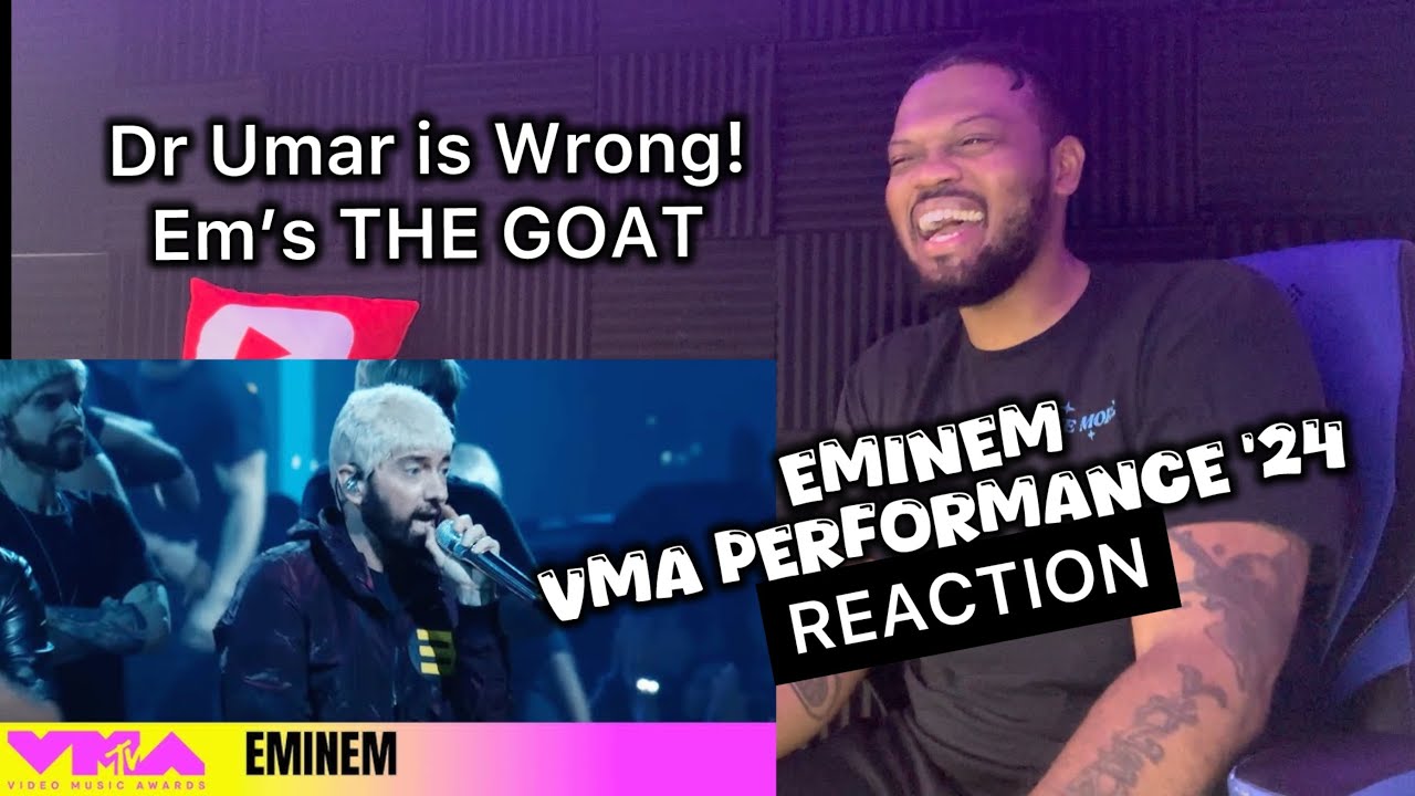 Em Has To Be Top 5! Eminem VMA 24 Performance Reaction By Eldric 💔 ...