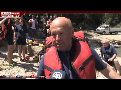 Köprülü Kanyon'da rafting heyecanı