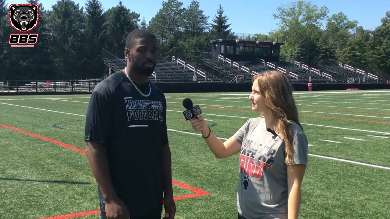 AJ Jackson Interview 8/17/22 - Lake Forest Football - YouTube