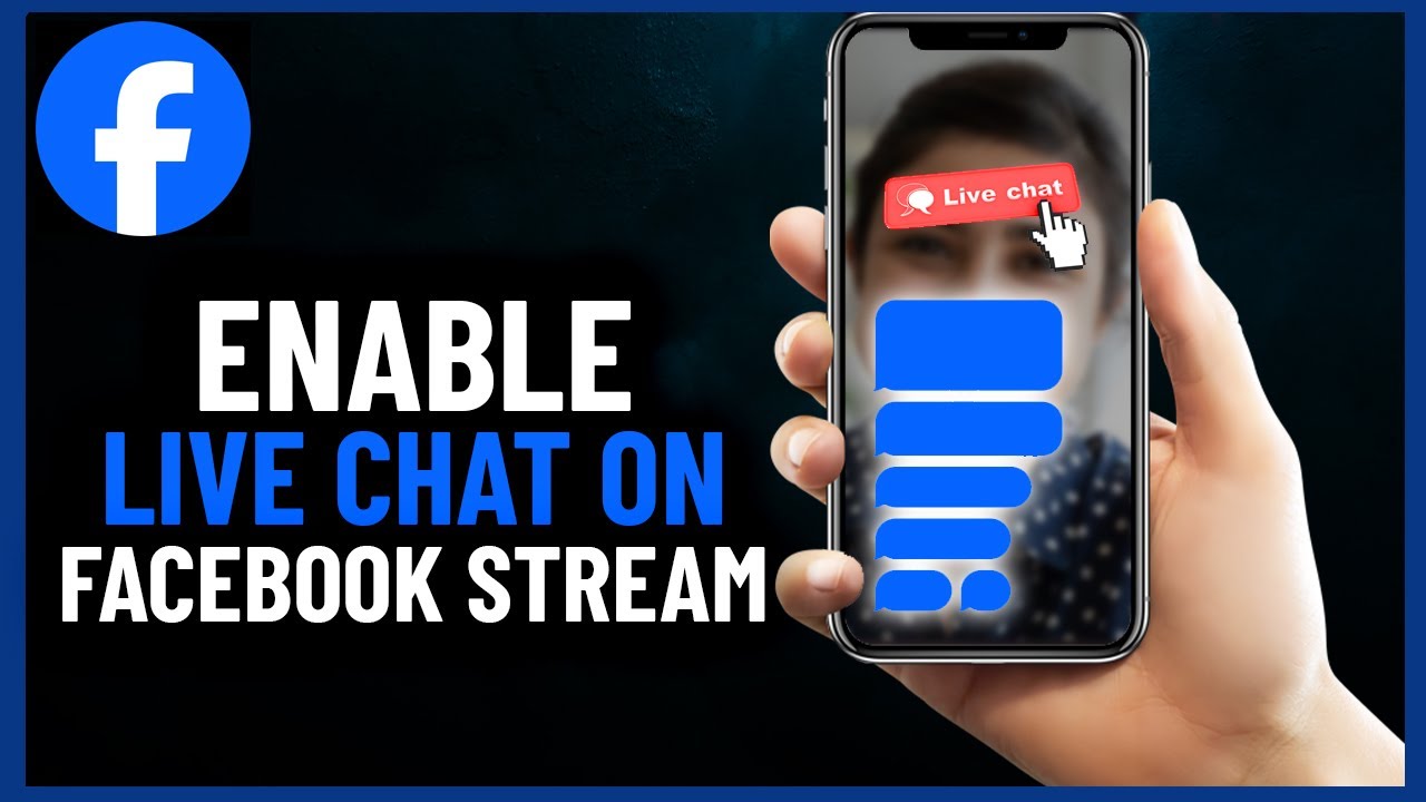 How to Enable Live Chat On Facebook Stream - Step By Step (2024) - YouTube