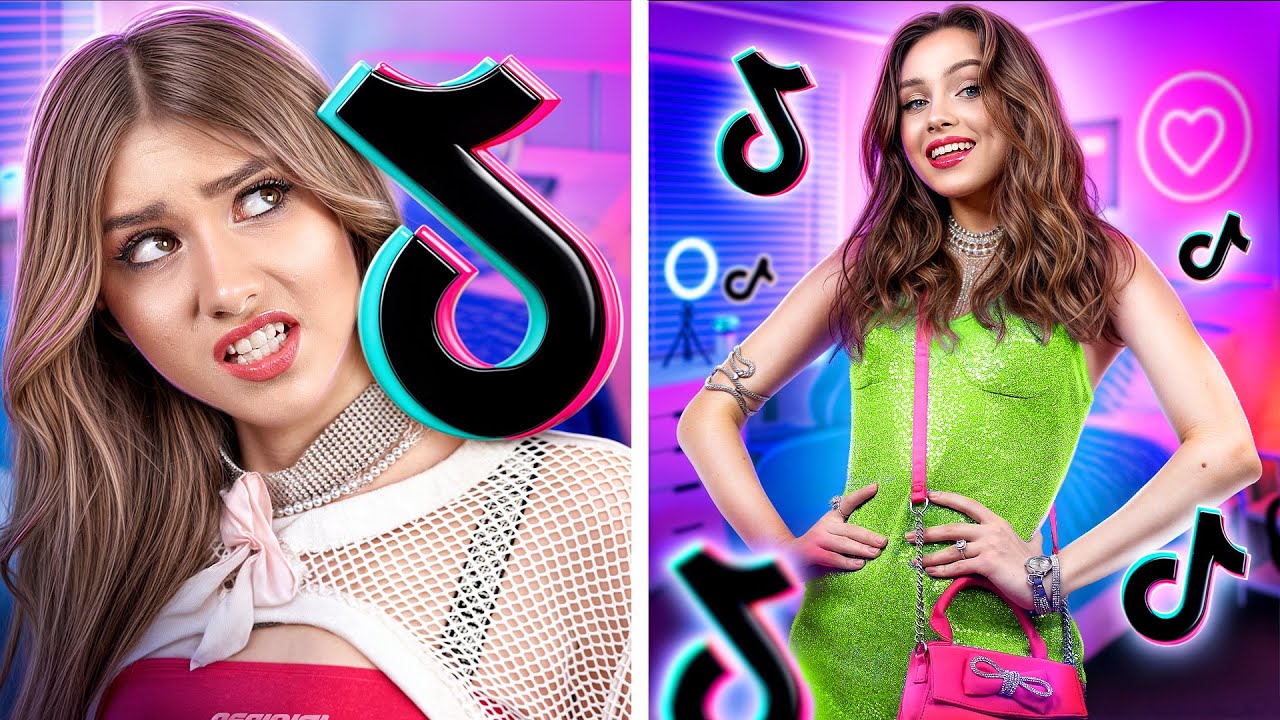 Extreme Makeover to Popular Influencer! I Ran Away From Home - YouTube