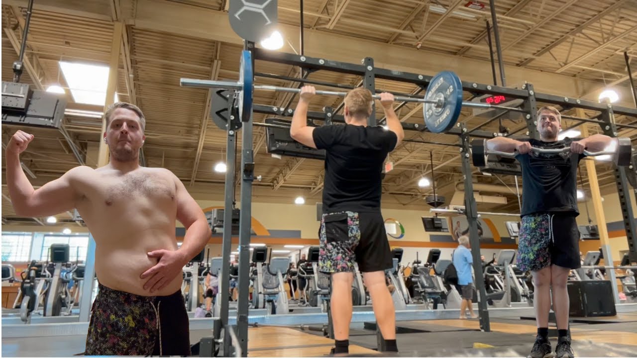 ATTEMPTING 135LB OVER HEAD PRESS! HEAVY SHOULDER DAY! | CUTTING SEASON ...