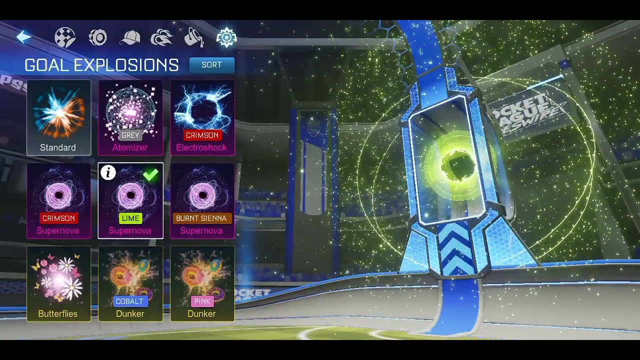 All my goal explosions I have in rl Sideswipe - YouTube