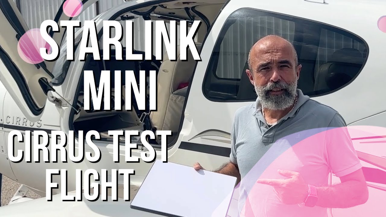 Starlink Mini test flight in Cirrus SR22 - YouTube