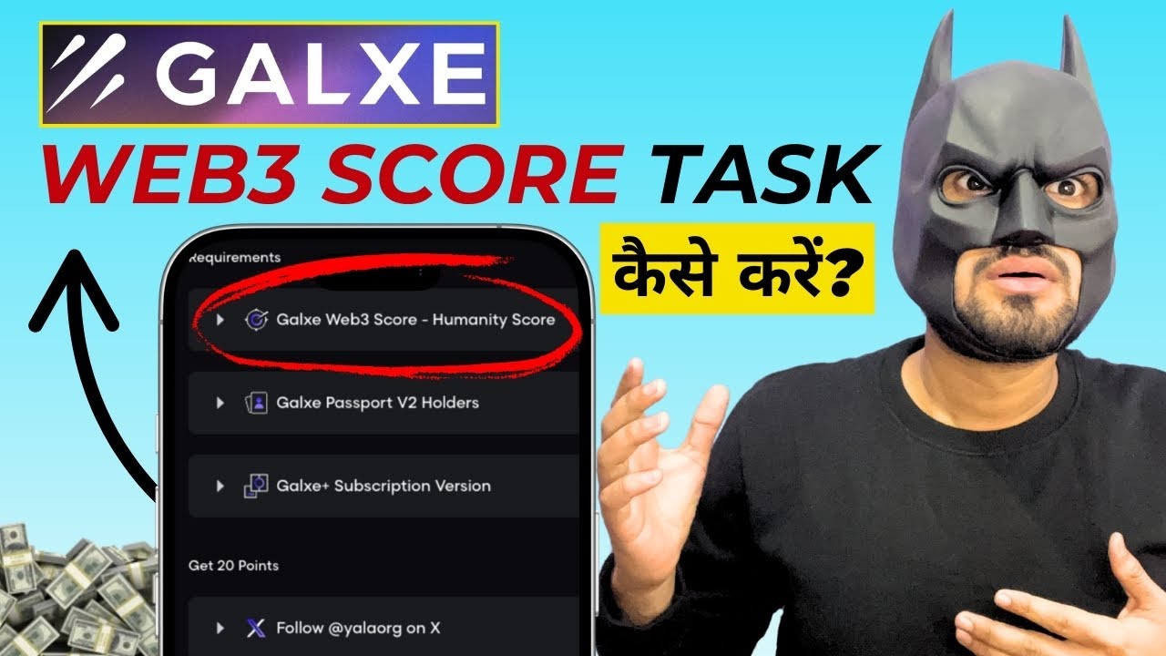 Galxe Web3 Score - Humanity Score Hindi | GALXE Humanity Score Task | Complete Guide - YouTube