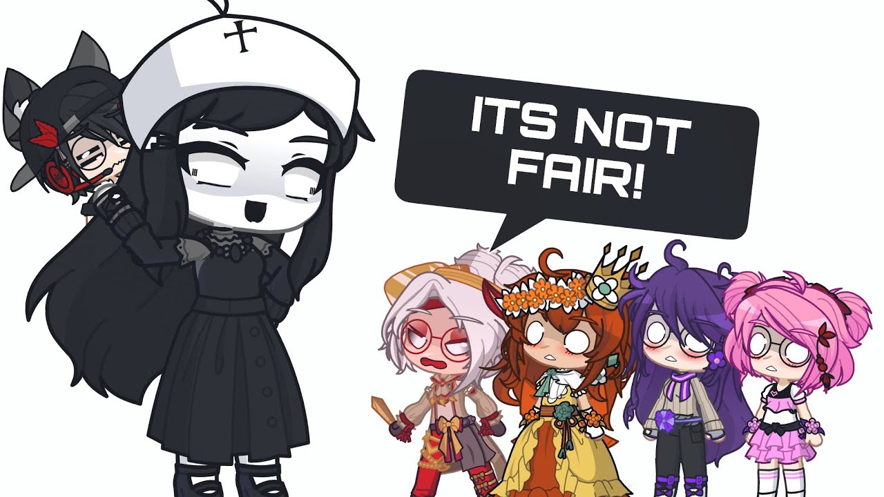 ITS NOT FAIR! ~ (Ft.My 9 Fictional Simps!) - YouTube