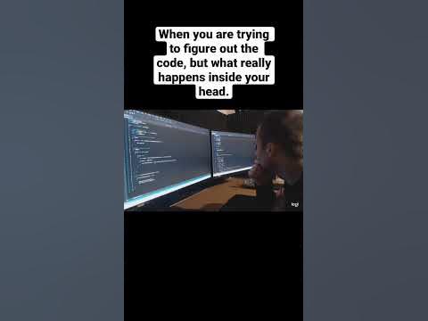 Trying to read the code😂 #short #shorts #gamedev #unitytutorial #funny #funnyvideo - YouTube