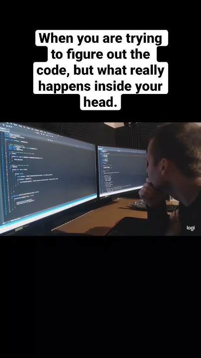 Trying to read the code😂 #short #shorts #gamedev #unitytutorial #funny #funnyvideo - YouTube