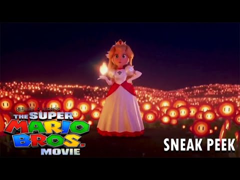 Super Mario Movie - Princess Peach Fire Power up - YouTube