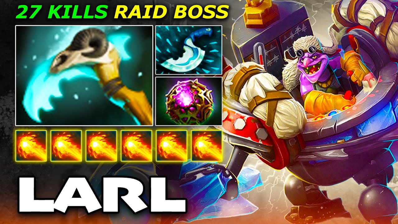 Larl TIMBERSAW [S Tier MID 7.35d] - Full Gameplay Dota Class - YouTube