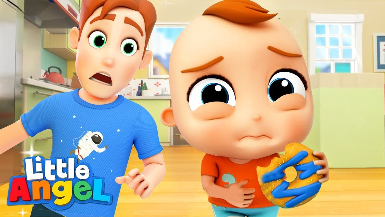 Nursery Rhymes | Bubbly Tummy Song | Little Angel Kids Songs & Nursery ...