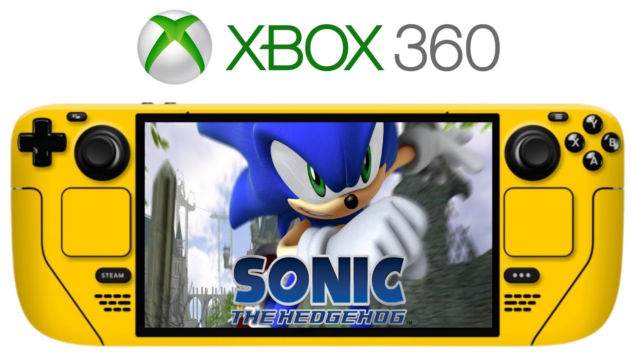 Sonic 06 Steam Deck | Xbox 360 Emulation Steam Deck - YouTube