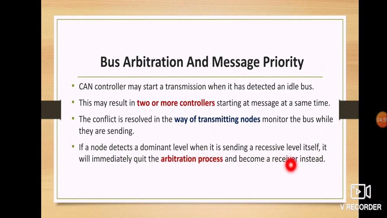10 CAN Bus Arbitration & Priority - YouTube