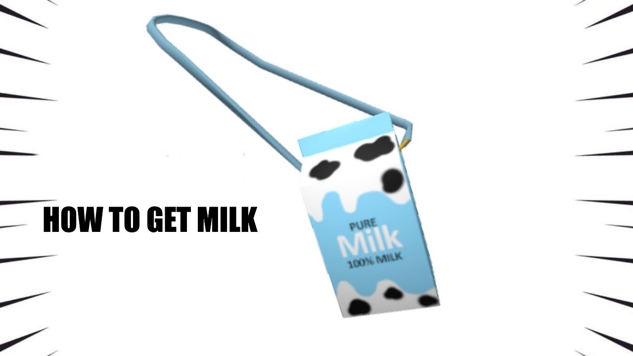 How to get free item milk in Roblox! - YouTube