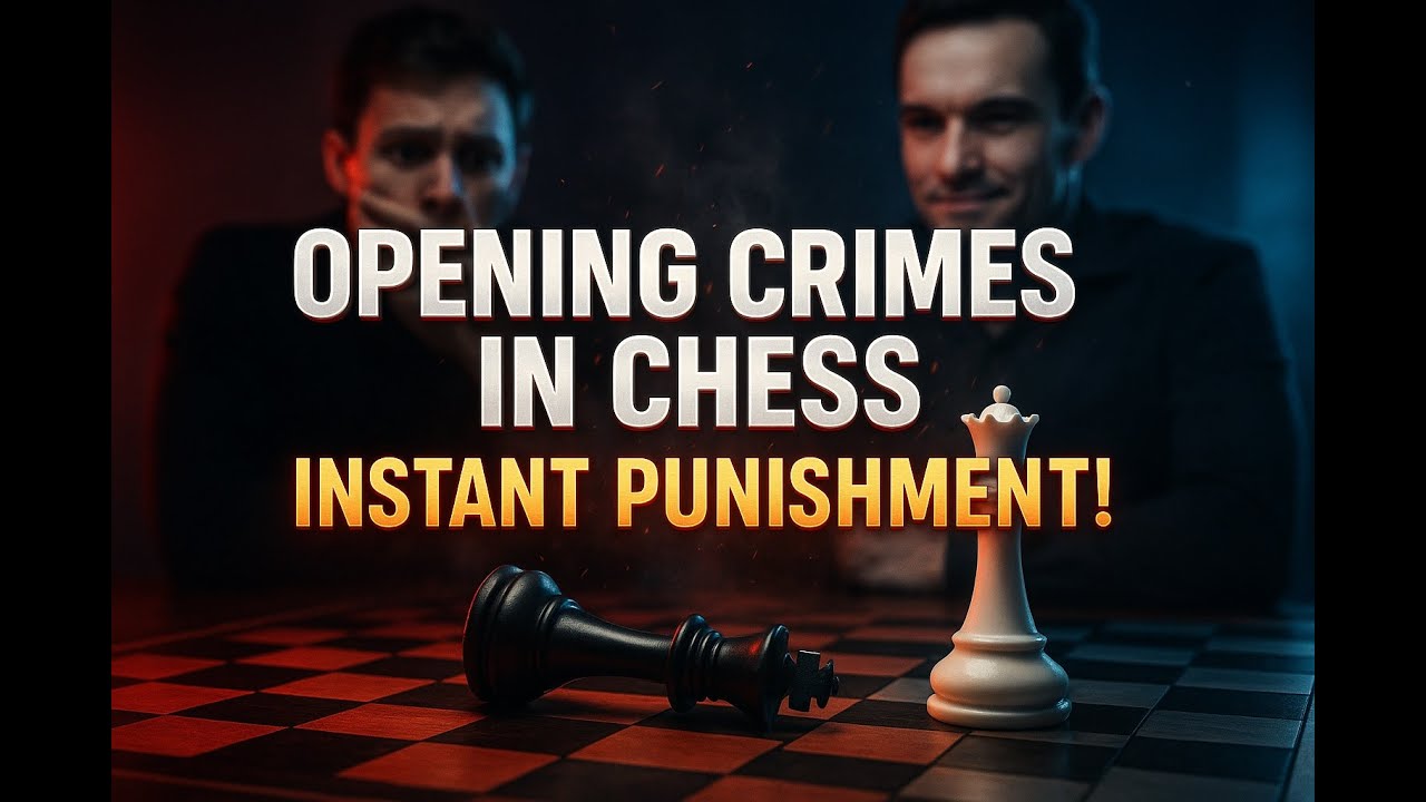 Opening Crimes in Chess: Instant Punishment - YouTube