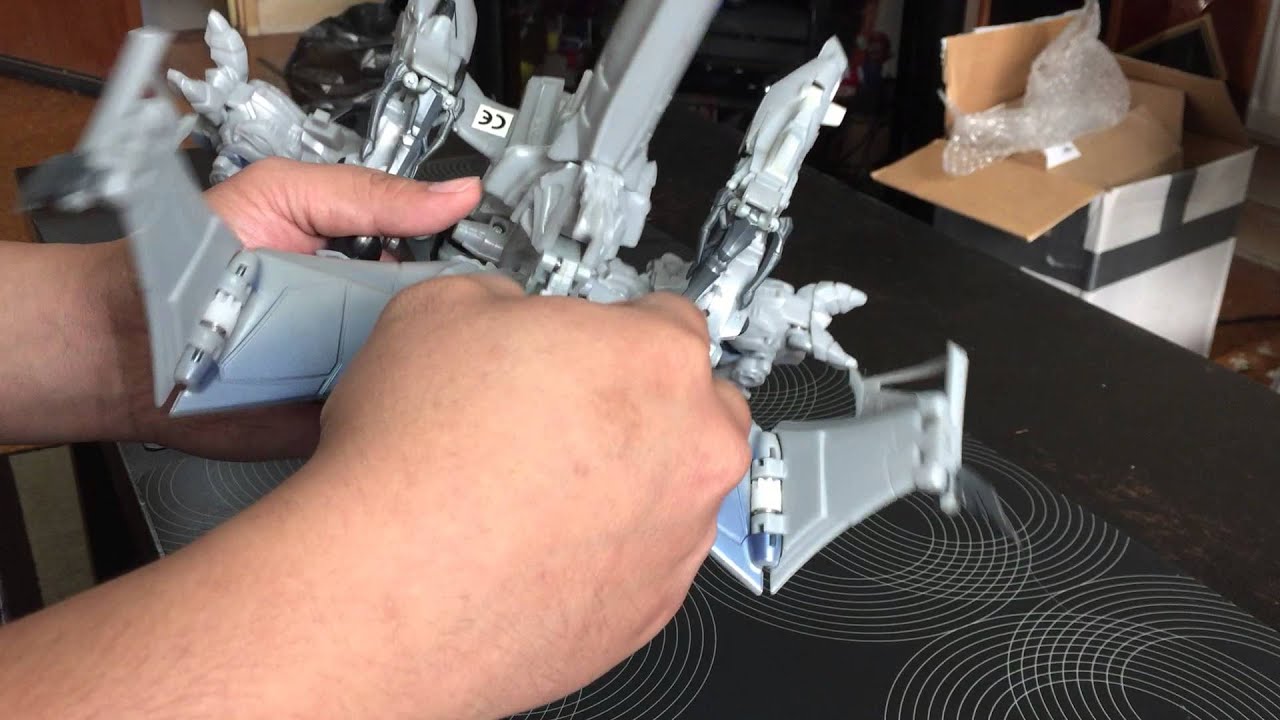 Transform megatron vehicle mode to robot mode - YouTube