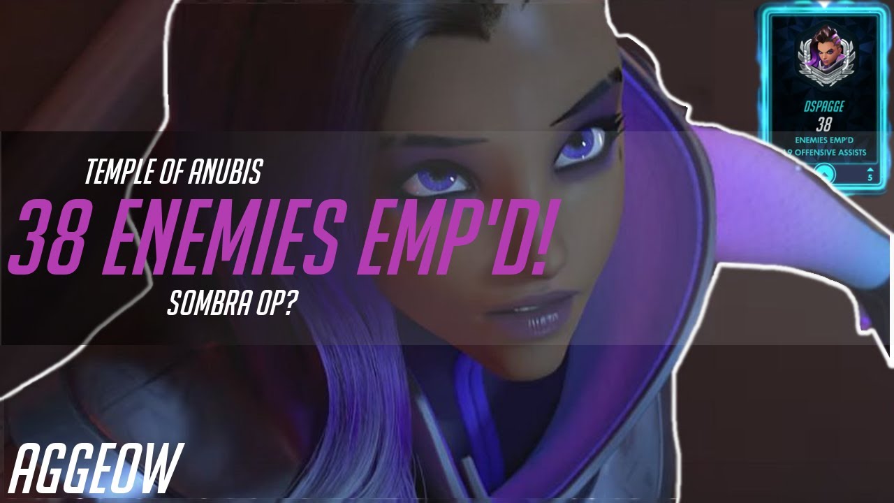 [Full Game] Sombra is OVERPOWERED!!! 10k Healing!!! - YouTube