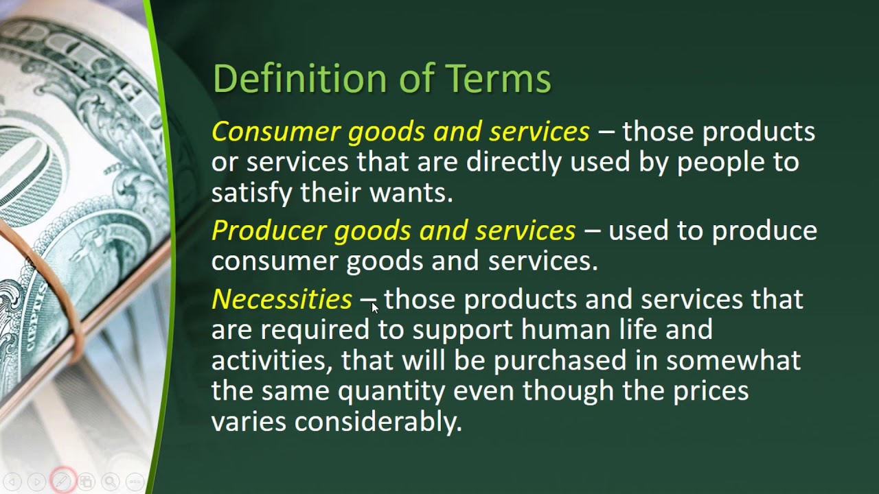 Definition Of Terms And Interest YouTube