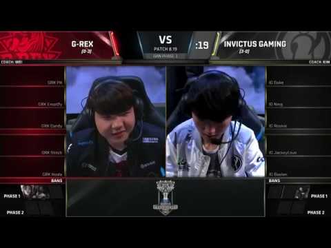 GRX vs IG 그룹 스테이지 Day8 2경기 LoL World Championship - YouTube